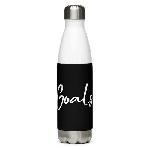 Custom Goals Water Bottle | theglisscollection
