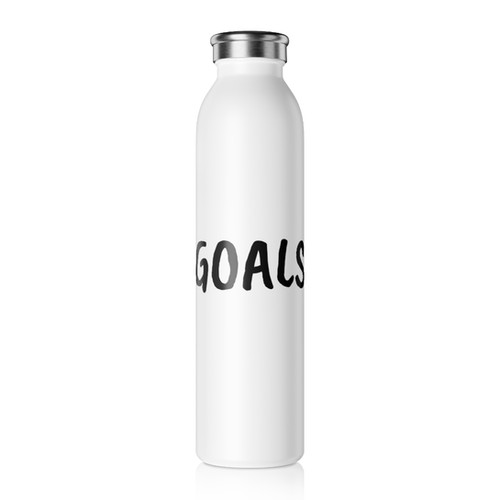 Custom Goal Water Bottle | theglisscollection