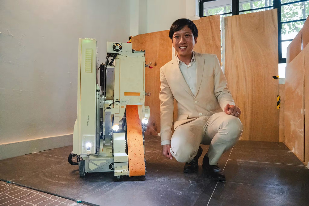 Fabrica AI's V5 Grouting Robot Makes Waves at BCA Tech Exchange ...