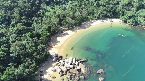 Praia de Tapua (Ilha Guaíba) | VBC Imagens Aéreas