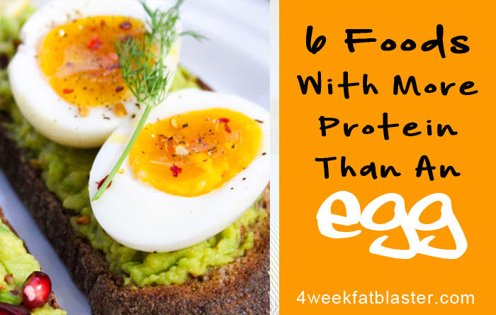 6 Foods with More Protein Than an Egg