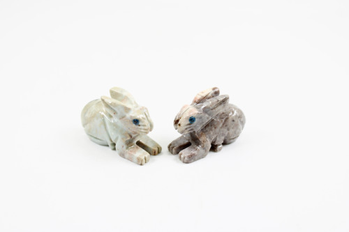 Scottish Jasper Rabbit Carving | The Crystal Shop