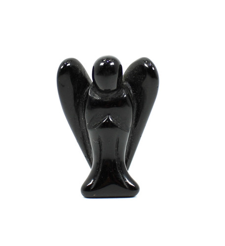 Obsidian Guardian Angel 1.5 inch | The Crystal Shop
