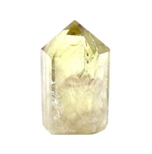 Lemon Quartz Point | The Crystal Shop