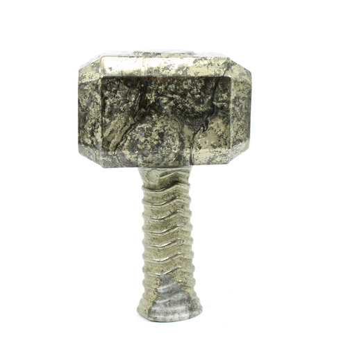 Pyrite Thor's Hammer | The Crystal Shop