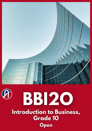 BBI2O Introduction to Business (Grade 10) | Averroes Academy
