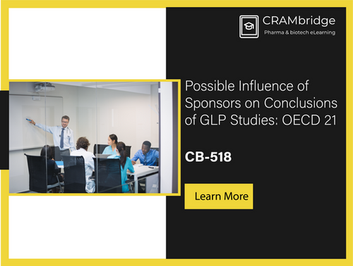 Possible Influence of Sponsors on Conclusions of GLP Studies : OECD 21 ...