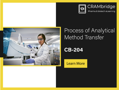Process of Analytical Method Transfer | CRAMbridge