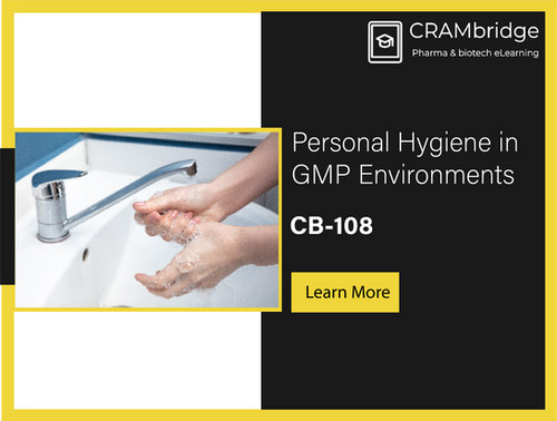 Personal Hygiene in GMP Environments | CRAMbridge