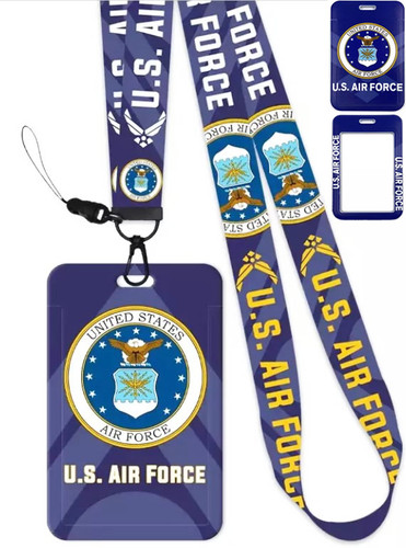 US Air force Lanyard+Badge Holder Case SKU 1369 | militarywholesale