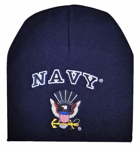 Navy Beanie SKU 1336 | militarywholesale