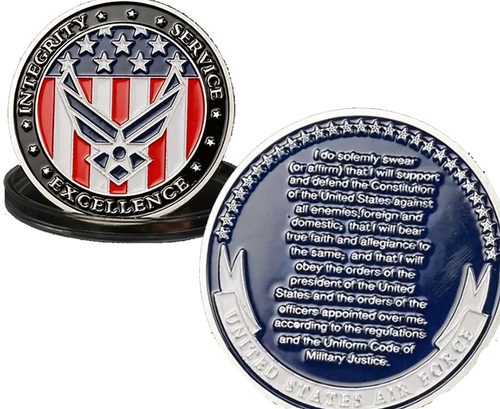 U.S Airforce Challenge Coin SKU 1613 | militarywholesale