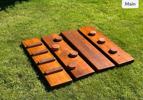 4 x 1 m Play Plank Bundle | HSU Products