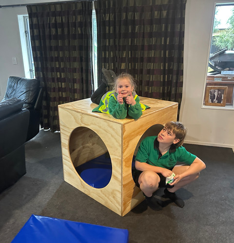 Giant Cosy Cube with removable NZ Handmade Soft Play | HSU Products