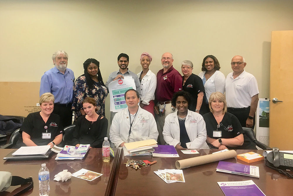 UHRU Visits Johnson County Community Health Center