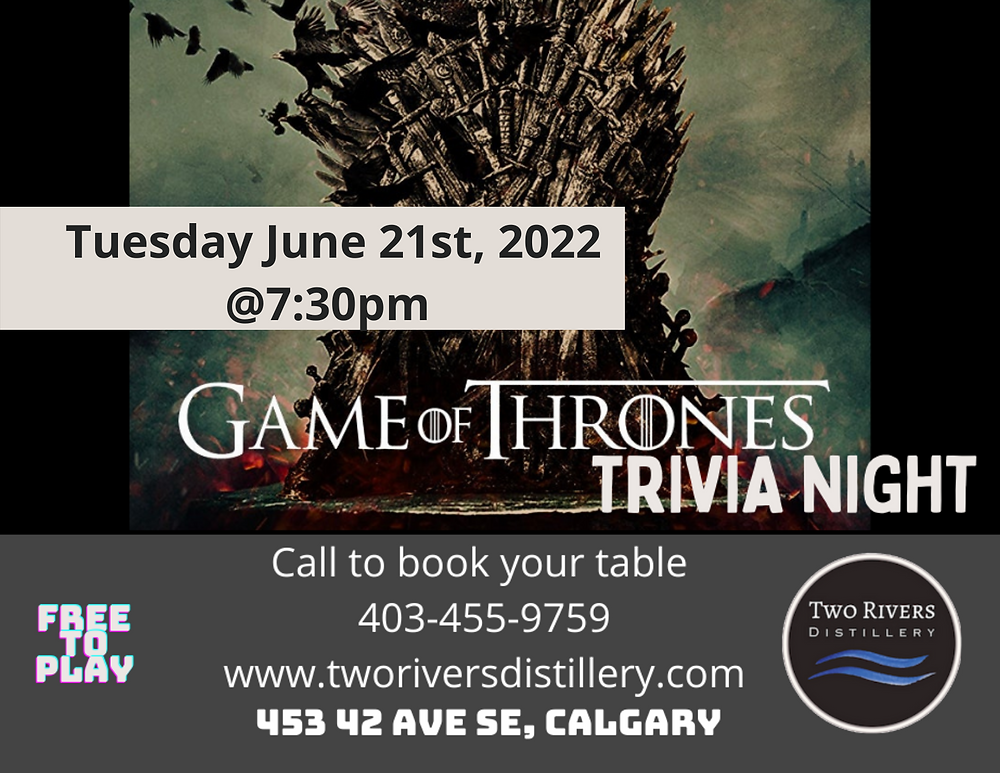 Upcoming Themed Trivia Nights