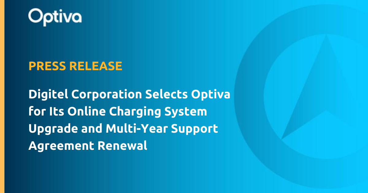 Digitel Corporation Selects Optiva for Its Online Charging System ...