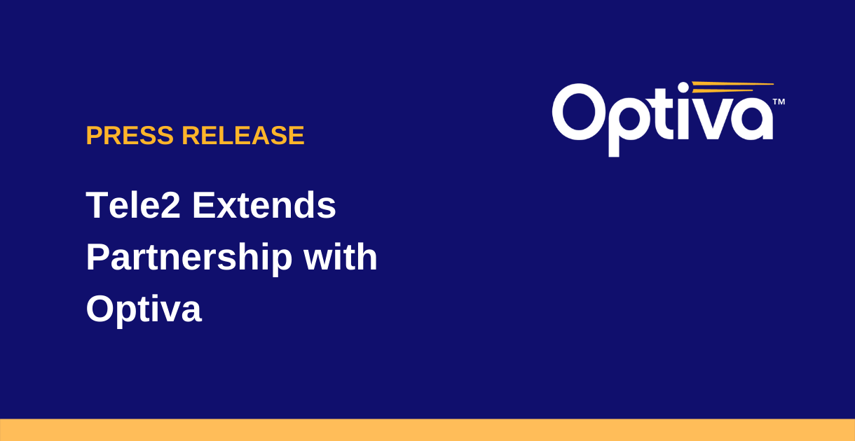 Tele2 Extends Partnership with Optiva | Optiva