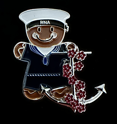 Gingerbread sailor and anchor pin | Rnagizzet