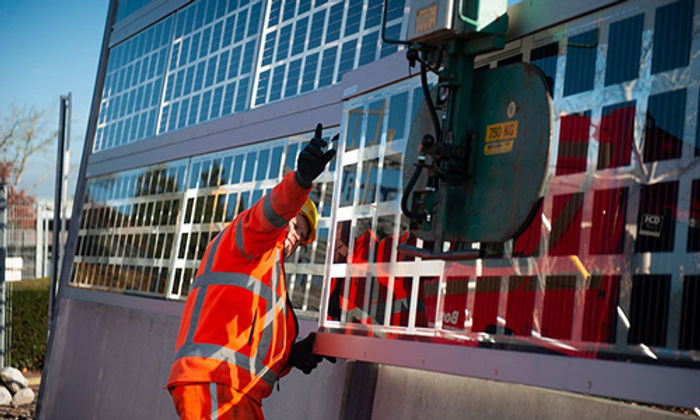 Europa desenvolve barreira de ruído com geração solar