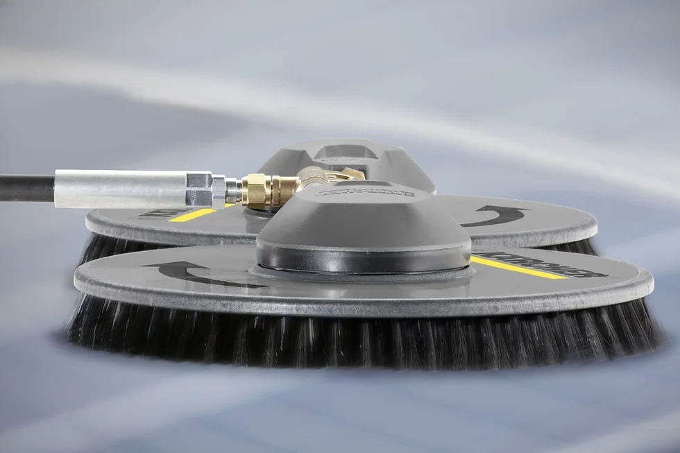 Escova iSolar 400 e iSolar 800 Escova Rotativa Para Limpar Placa Solar