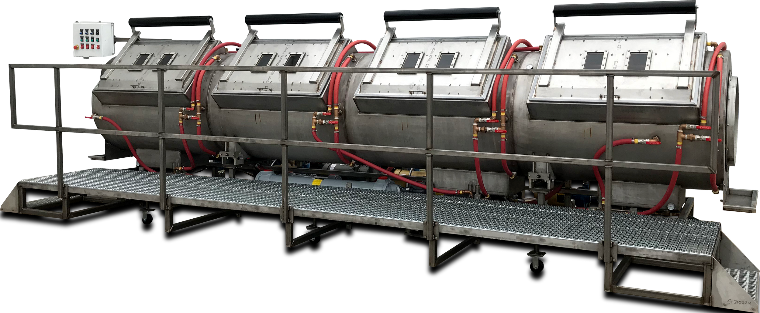 Vacuum Sizing Tanks | Plastics Extrusion Machinery LLC (PEM)
