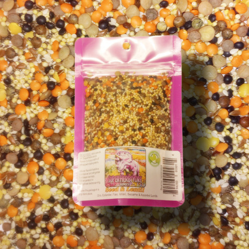 Seed and Lentil mix food topping by SuperHerbivore.com | SuperHerbivore.com