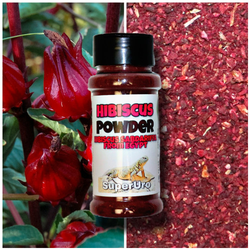 Hibiscus powder topping | SuperHerbivore.com