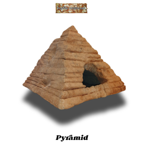 Pyramid #1 (10 colors! 3 Sizes!) by ReptileRocks.com | SuperHerbivore.com