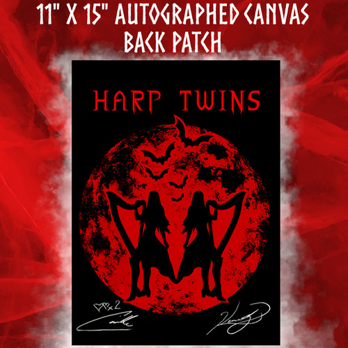 Blood Moon back patch | harptwins.com