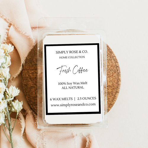 Fresh Coffee Wax Melt | Simply Rose & Company