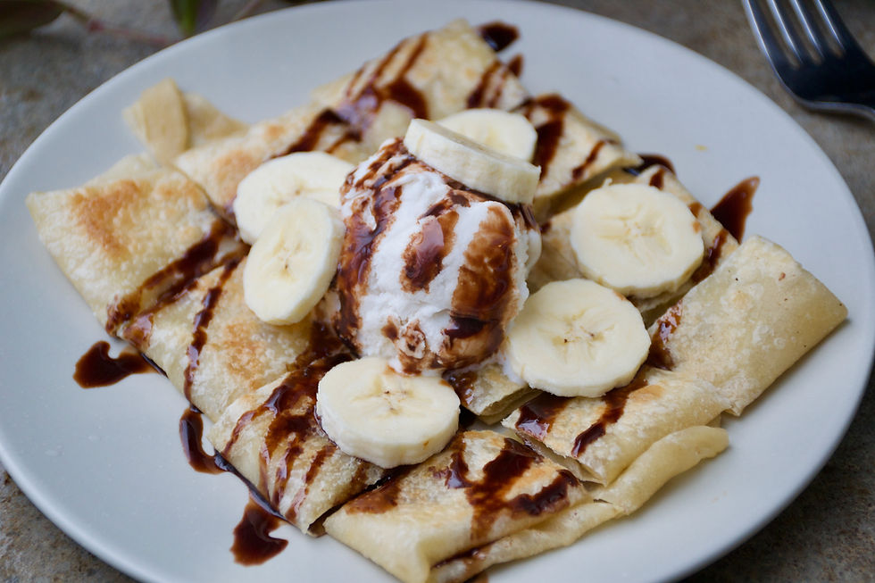 Vegan Banana Roti (Thai Banana Pancake)