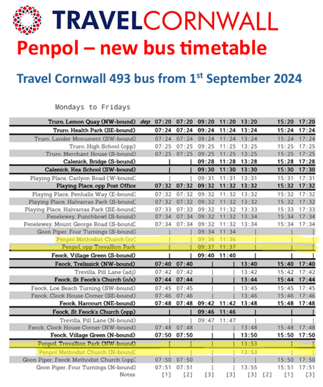 Penpol bus service
