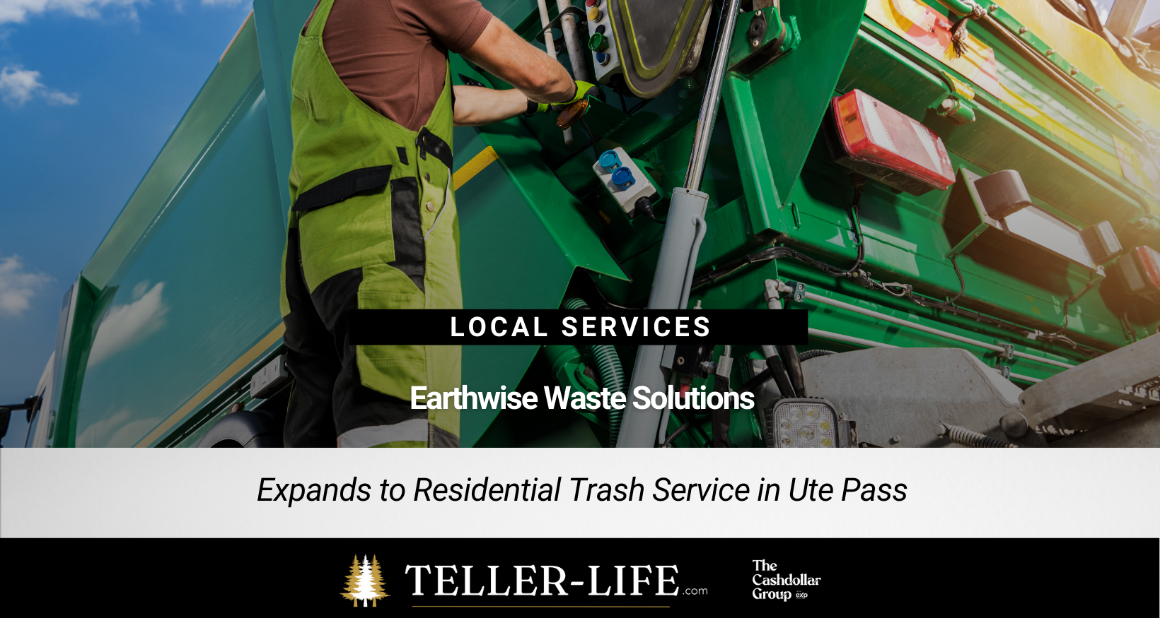 Earthwise Waste Solutions Expands to Residential Trash Service in Ute Pass