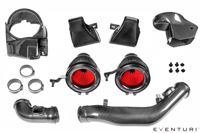 Eventuri V2 Carbon Fiber Intake Honda Civic Type R FK2