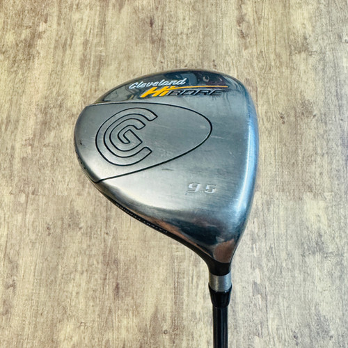 1173) 9.5° Driver- Cleveland Hi-Bore, Stiff | Golf Plugg