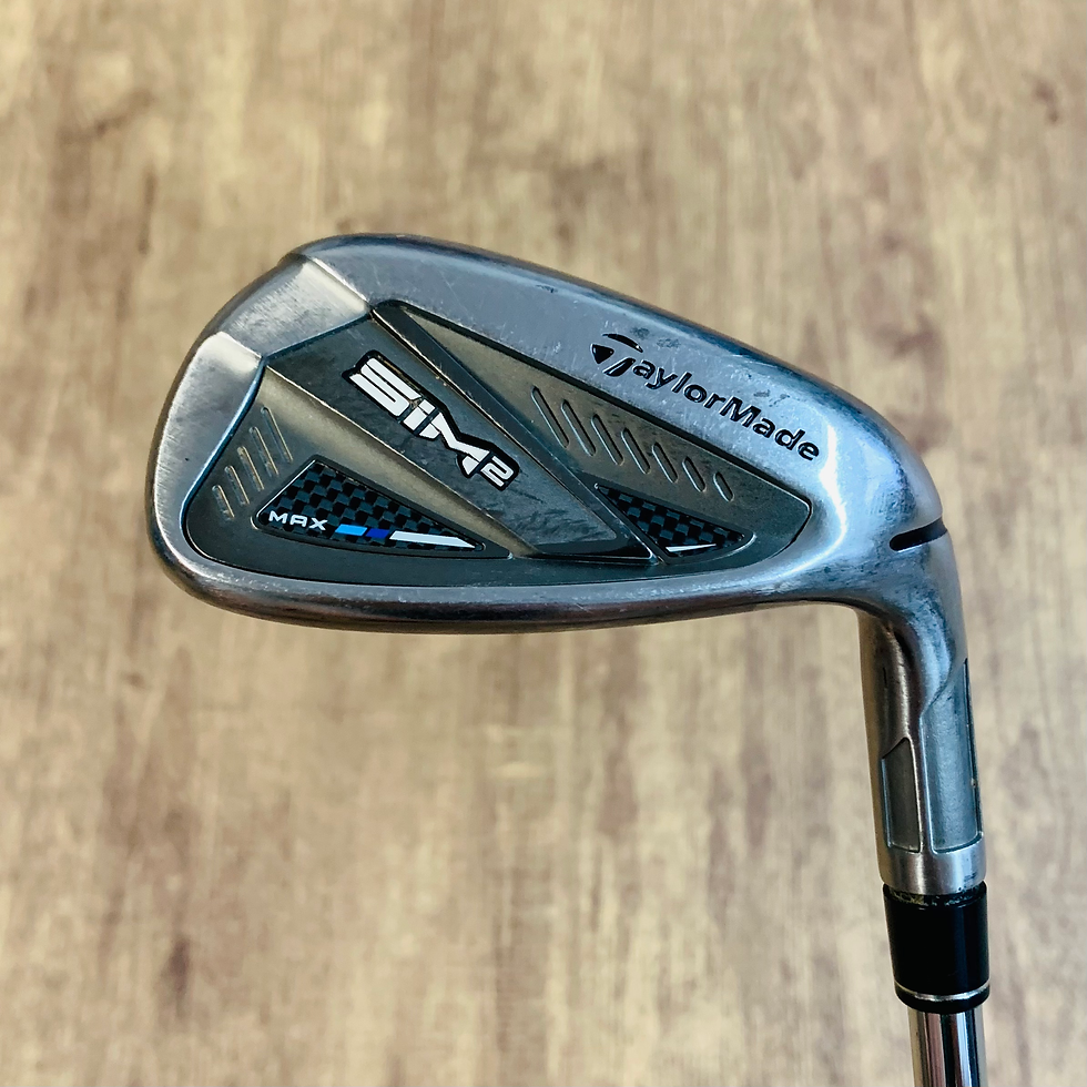 1085) Gap Wedge- Taylormade Sim2 Max, Stiff | Golf Plugg