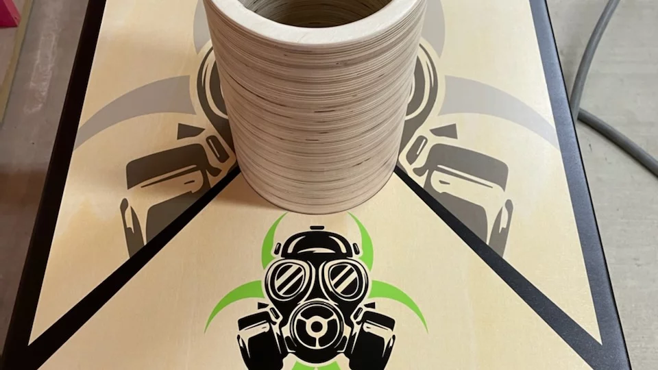 Cornhole Airmail Tube | Cornhole Chaos