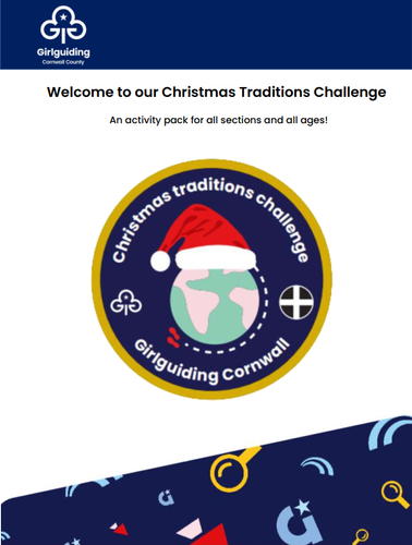 Christmas Traditions Challenge Resource | Girlguiding Cornwall