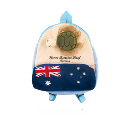 Kids Backpack - Stuffed Sea Turtle Edition | SYDNEY SOUVENIRS