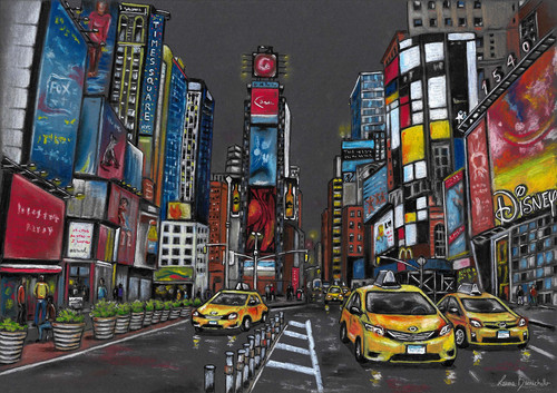 Prints em Fine Art | Times Square A4