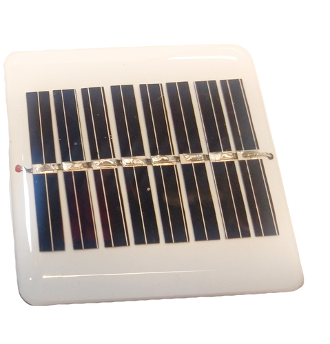 Celda solar 5V, 15mA policristalina | robocrya