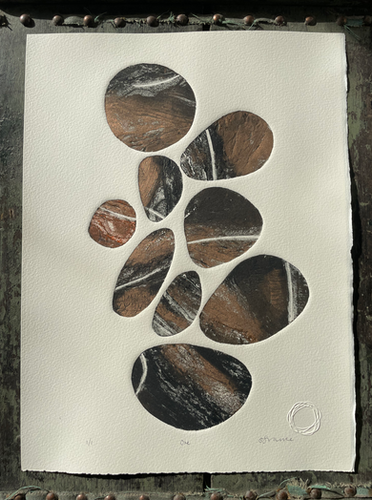 Ore- Collagraph Print | sufrancedesigns.com