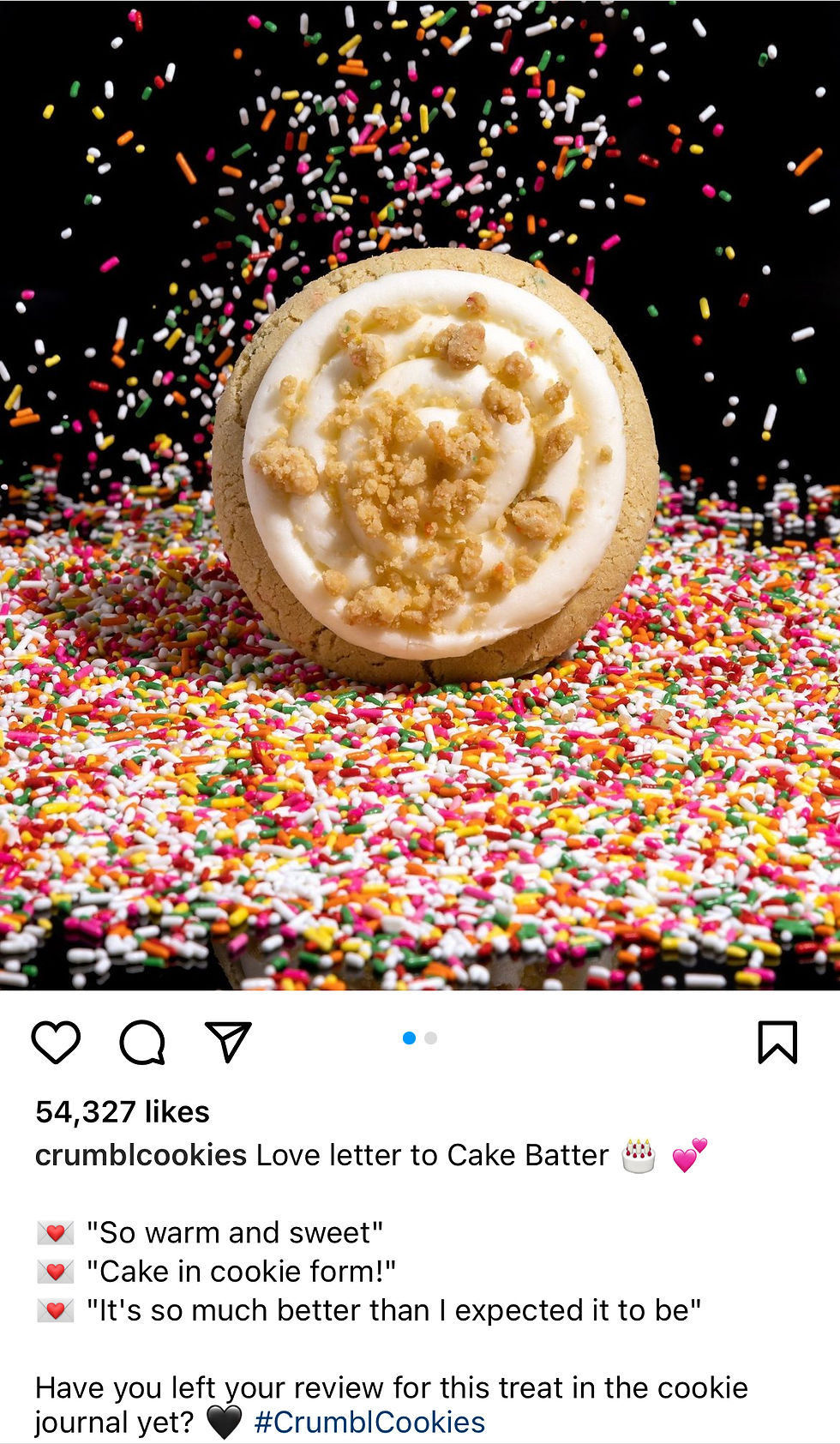 “Crumbl Cookies: A Sweet Social Media Success Story”