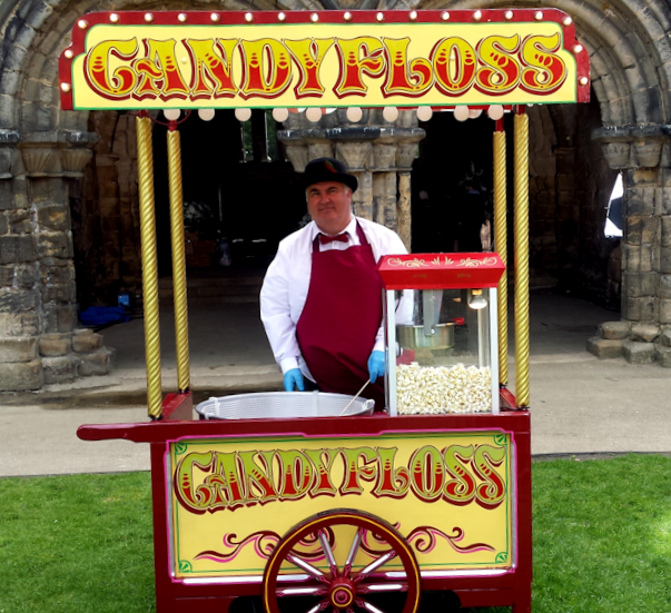 Candy Floss & Popcorn Cart | UK | Traditional Fairground Co.
