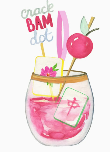 Mahjong Petit Acrylic Ornament | Mahj In The City