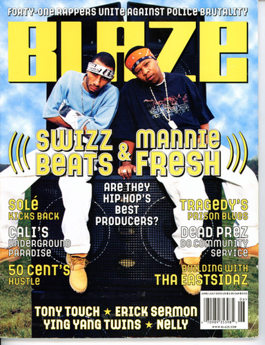 Blaze Magazine #17 Swizz Beats & Mannie Fresh | Rapzines