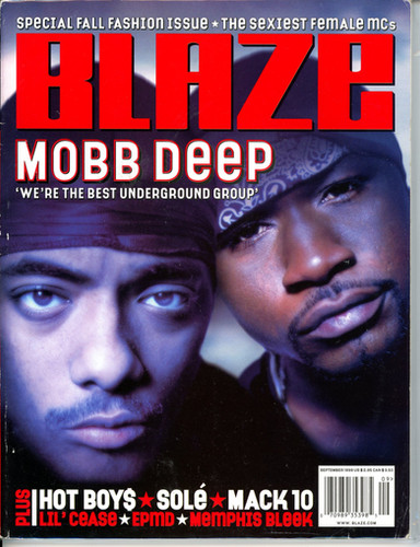 Blaze Magazine #9 Mobb Deep | Rapzines