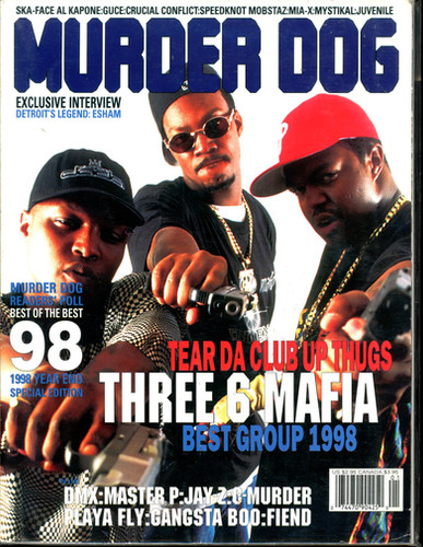 Murder Dog Magazine V.6 N.1 Three 6 Mafia | Rapzines