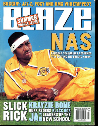 Blaze Magazine #7 Nas | Rapzines